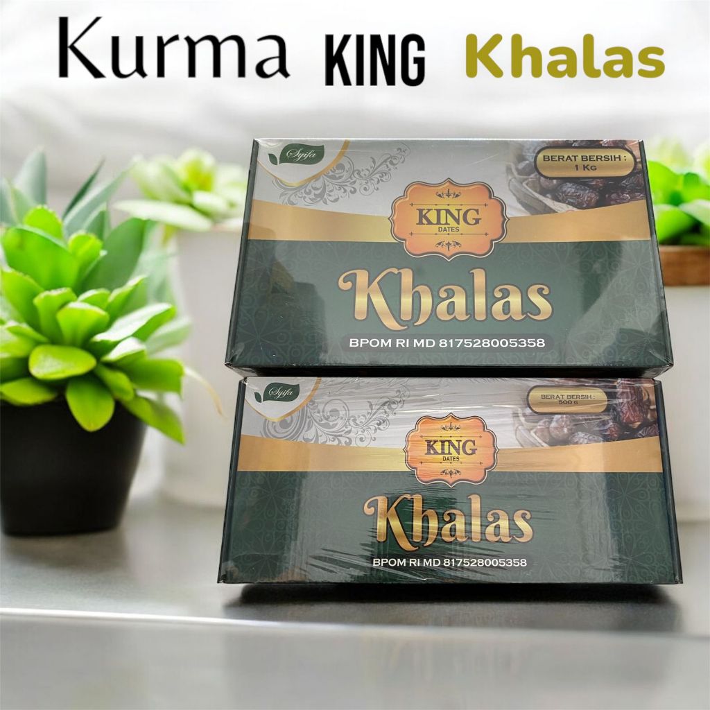 Jual (Original) Kurma Khalas King 1 Kg King Dates Khalas Syifa | Kurma ...