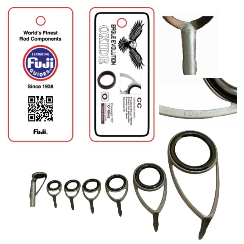 Jual RING GUIDE FUJI X EAGLE OXIDE - RING GUIDE SPINNING K SERIES ...