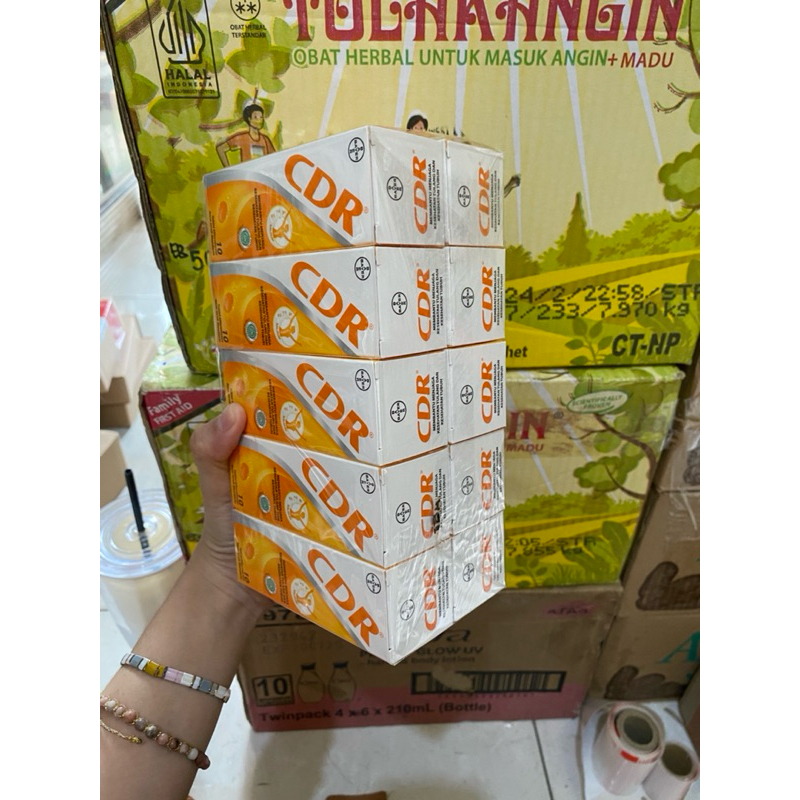 Jual CDR isi 10 botol isi 100 Tablet Effervescent Rasa Jeruk Mandarin ...