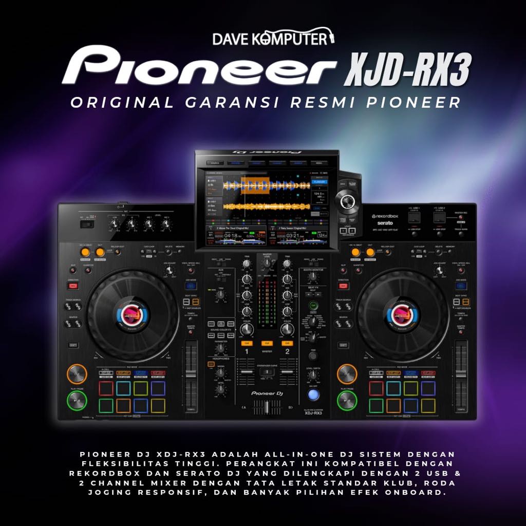 Jual Pioneer XDJ-RX3 Original Garansi Resmi Pioneer | Shopee Indonesia