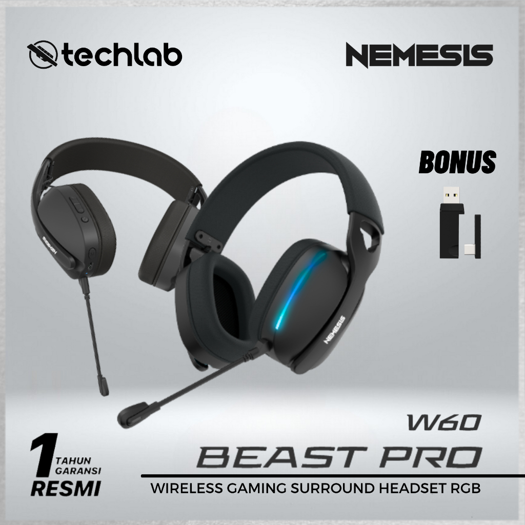 Jual NYK Nemesis Beast Pro W60 / W-60 / W 60 7.1 Surround Sound 3in1 ...