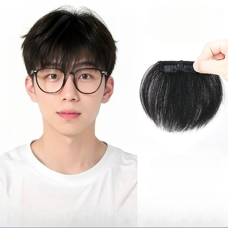 Jual Stiker wig garis rambut gaya rambut pria tambalan wig poni ...