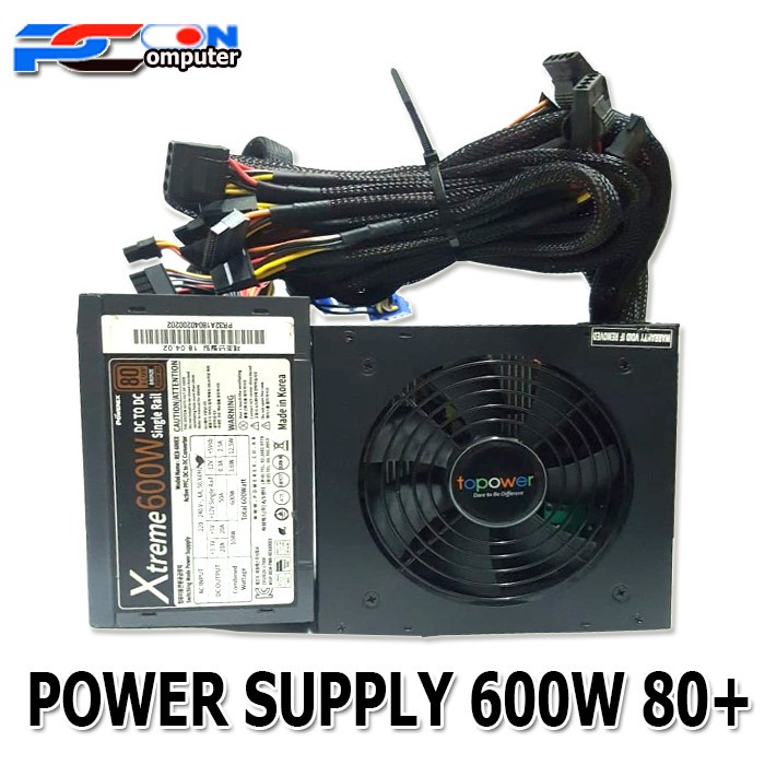 Jual PSU 700Watt PC Gaming | Power Supply PC 600W / 700W 80PLUS | Shopee Indonesia
