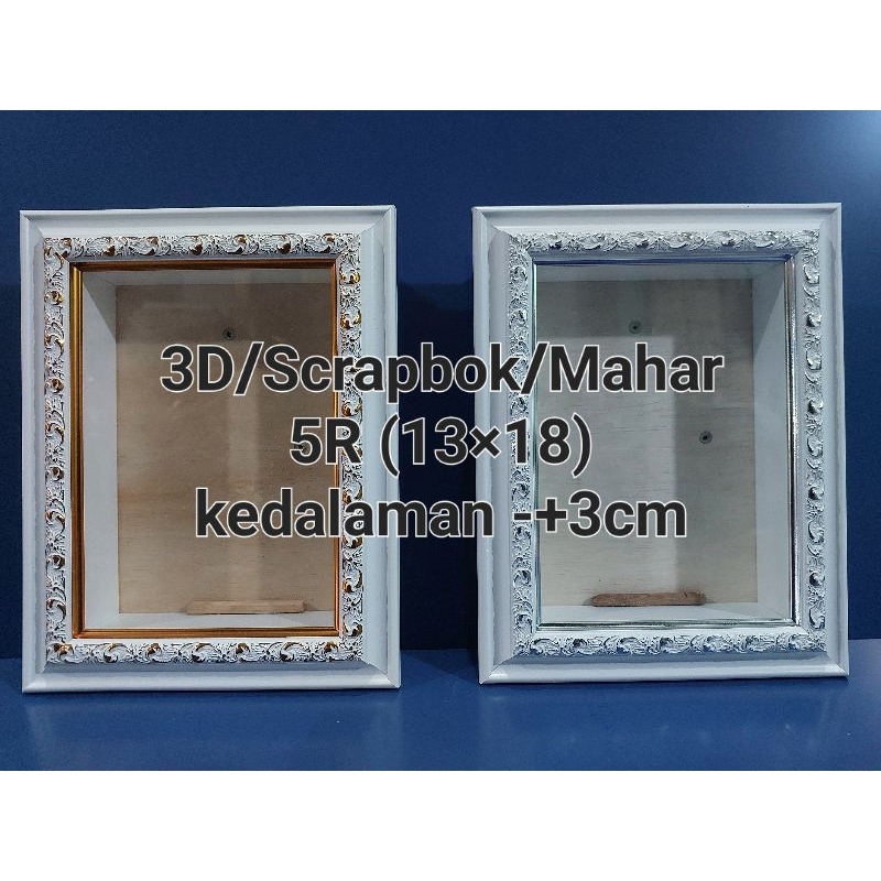 Jual Frame 3D/Scrapbok/Mahar ukuran 5R (13×18) | Shopee Indonesia