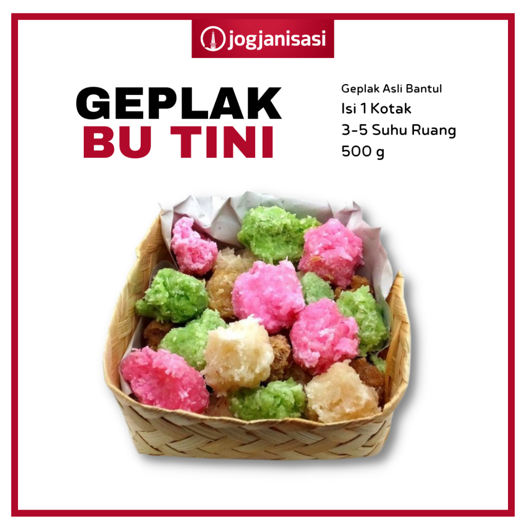 Jual Geplak Bu Tini Khas Jogja | Shopee Indonesia