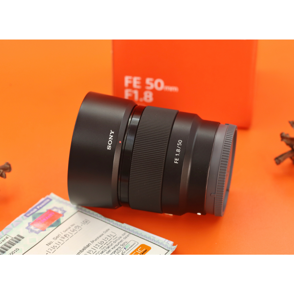Jual Sony FE 50mm F1.8 Fullset Garansi September 2025 C579 | Shopee Indonesia