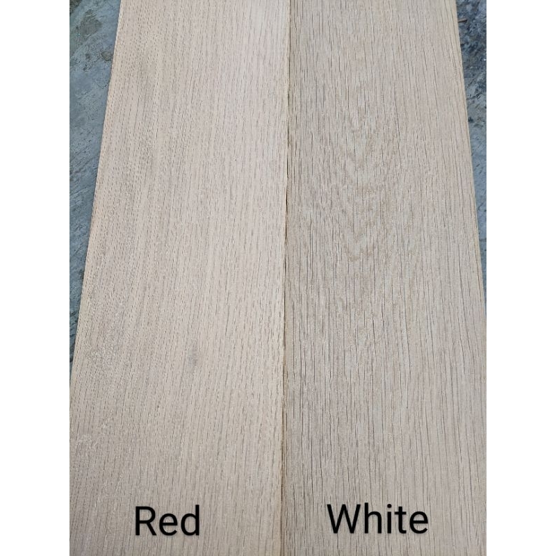 Jual veneer American white oak 3mm x 12 x 28-49 cm kayu oka | Shopee ...