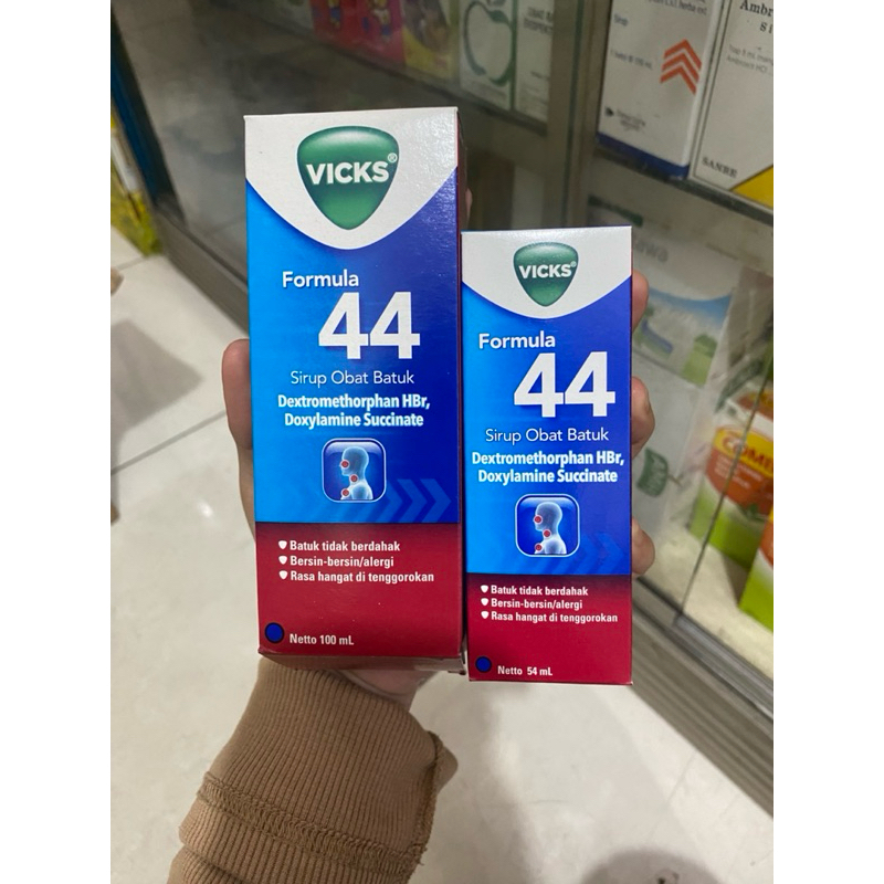 Jual Vicks Formula 44 Sirup Obat Batuk Tidak Berdahak disertai Bersin ...