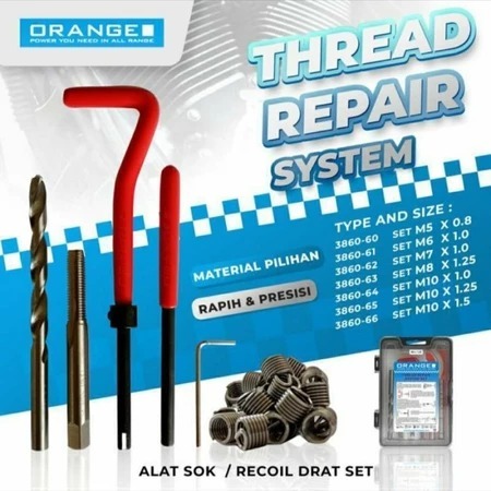 Jual Tap Recoil Set - Thread Repair Kit - Ukuran M5-M6-M7-M8-M10 ...