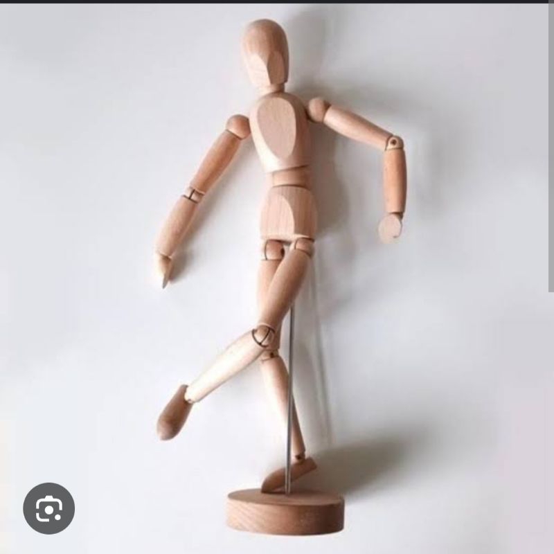 Jual Patung Artis orang Manikin 33Cm Manekin kayu action figure Figure ...