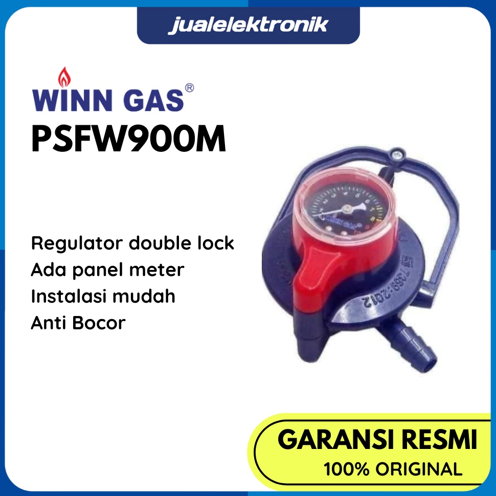 Jual Harga Bersaing Winn Gas W9M W9M Meter Regulator Pengunci Ganda ...