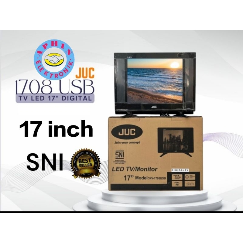 Jual TV LED digital 17 inch LED Digital JUC 17 TV LED | Shopee Indonesia