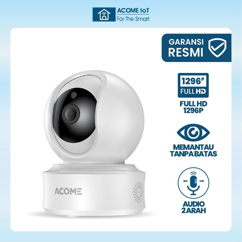 Jual Acome APC03 CCTV Kamera Portabel Indoor 4MP Night Mode No Blind ...