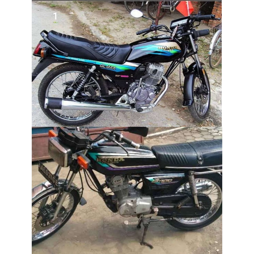 Jual Kulit Jok Motor Gl Max / Gl Pro / Gl 100 Standar / Bahan Ori Sarung Jok Motor Gl Max / Gl ...