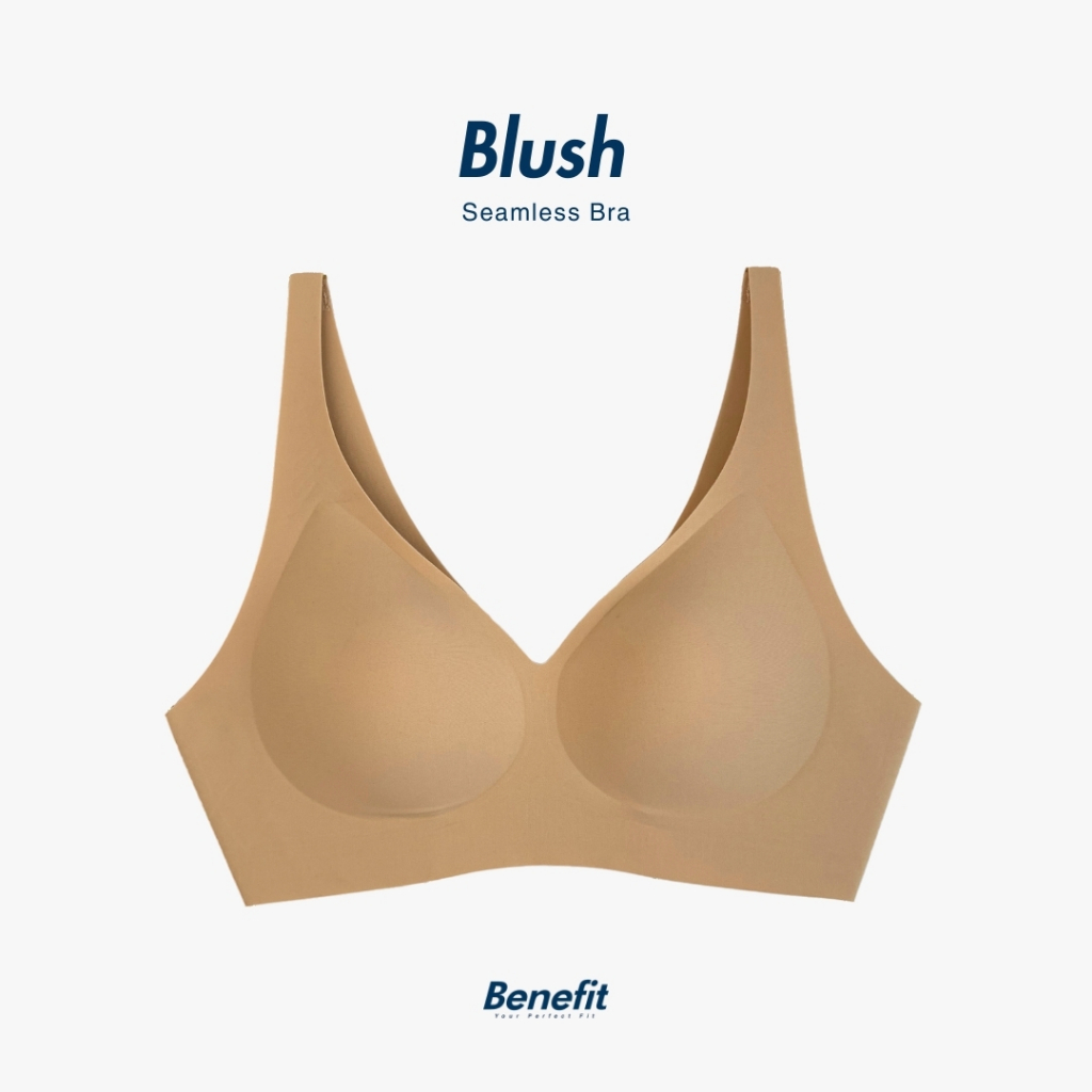Jual Benefit - Blush Seamless Bra Wanita Tanpa Kawat | Shopee Indonesia