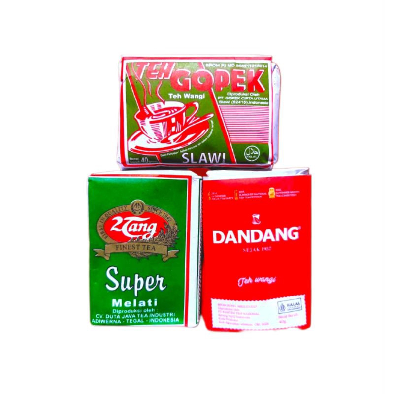 Jual paket teh ( gopek / dndg merah / 2tang hijau ) | Shopee Indonesia