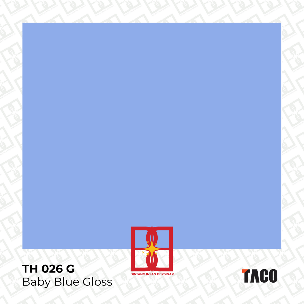 Jual TACO HPL TH 026 G (Baby Blue Gloss) | Shopee Indonesia
