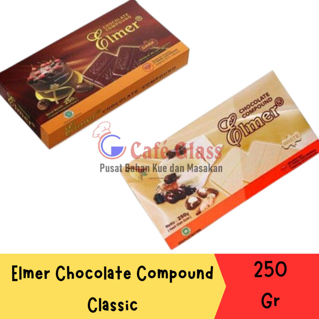 Jual Elmer Chocolate Compound Block Classic 250Gr | Shopee Indonesia