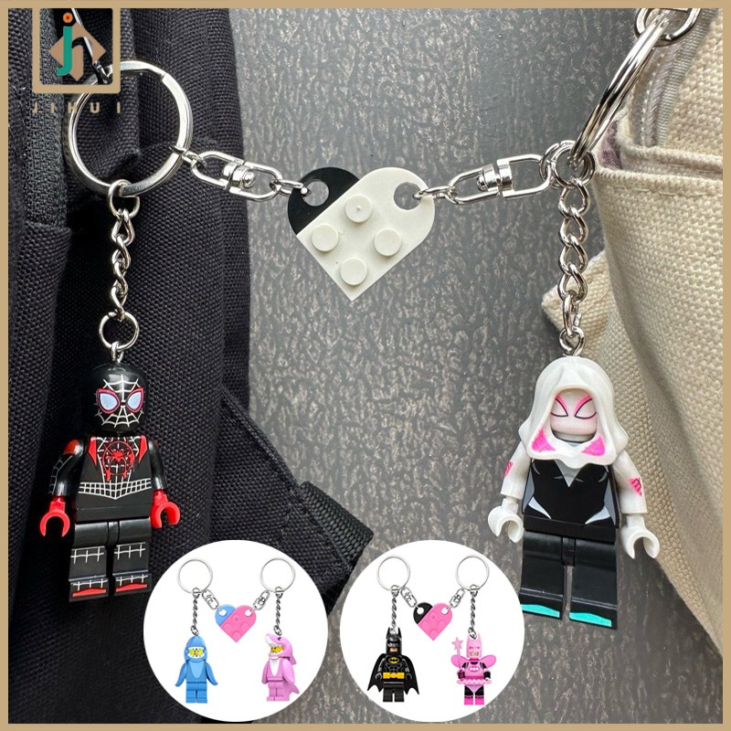 Jual JIHUI Couple Keychain Minifigure Fairy Batman & Batman/Gantungan ...