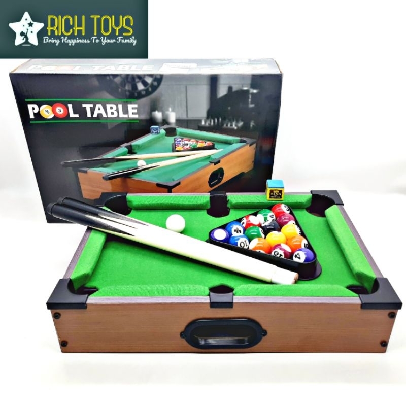 Jual Meja Billiard Pool Table Mainan Anak Family Kid Sport Game ...