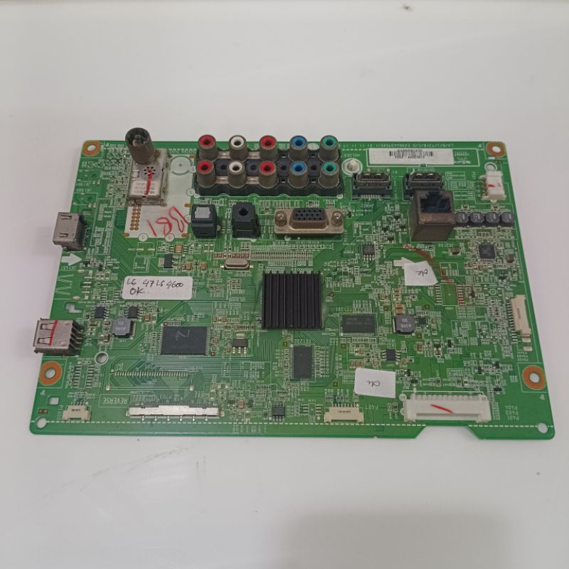 Jual MAINBOARD TV LG 47LS4600 MB - MOBO - MODUL - MOTHERBOARD - MESIN TV LG | Shopee Indonesia