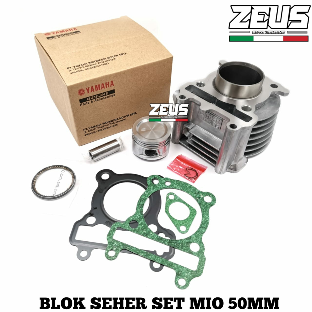 Jual Blok Seher Komplit Yamaha Block Seher Full Set Mio Karbu Mio Sporty Mio Soul Karbu Mio ...