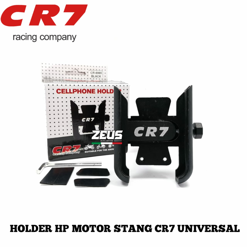 Jual CR7-Holder Hp Sepeda Motor Holder Stang Motor Universal Cr7 Holder ...