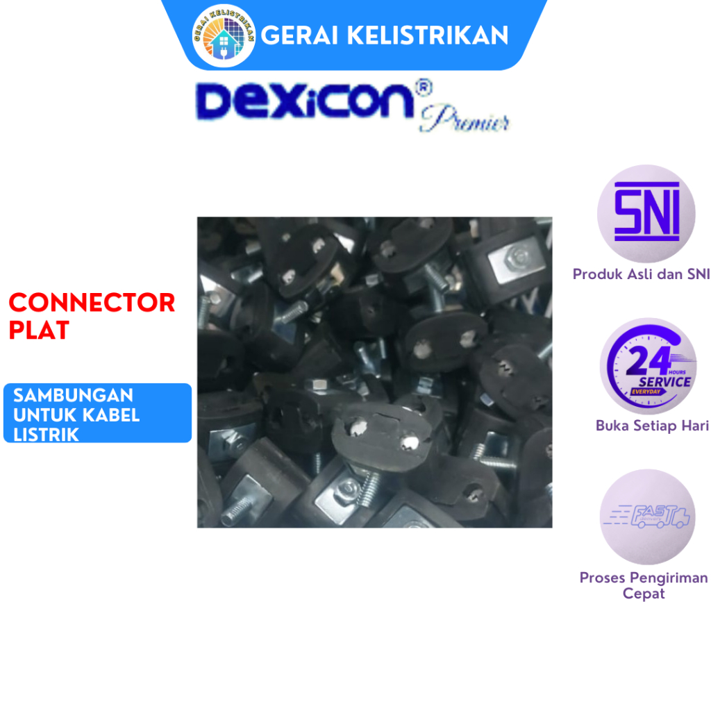 Jual DEXICON CONNECTOR PLAT KABEL | Shopee Indonesia