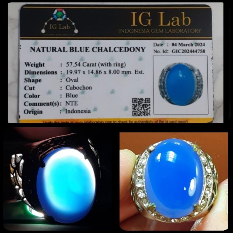 Jual BATU BIRU TINTA BATURAJA ASLI TAMBANG + MEMO LAB | Shopee Indonesia