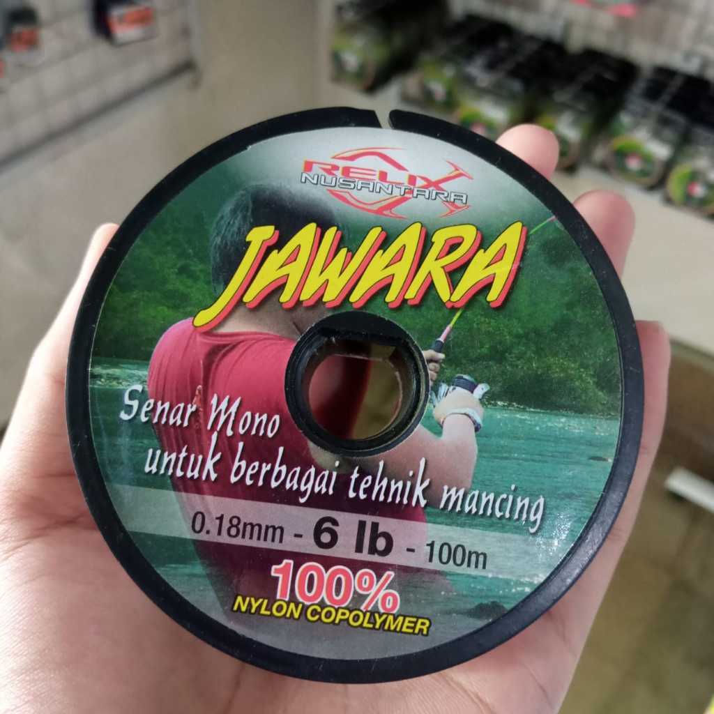 Jual Senar Pancing Nilon RELIX NUSANTARA JAWARA 100 Meter Connecting ...