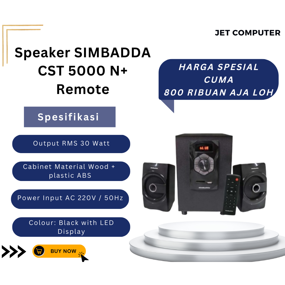 Jual Speaker SIMBADDA - CST 5000 N+ Remote | Shopee Indonesia
