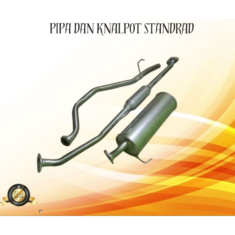 Jual Knalpot Avanza Xenia Pipa Standard 1 Set Pemasangan PNP Tanpa Las ...
