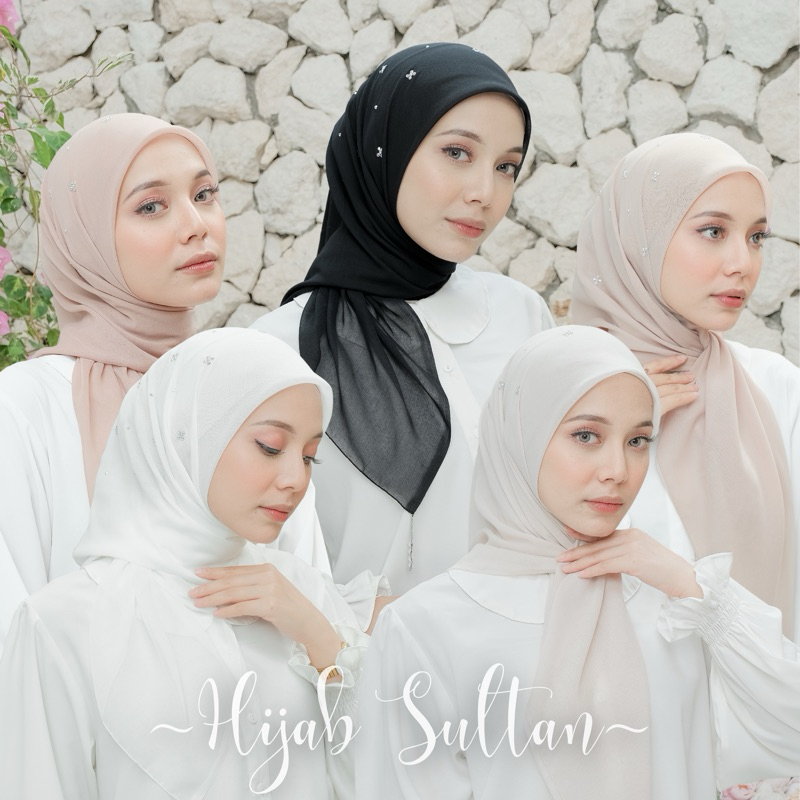 Jual Sari Fashion Hijab Sultan Safa Bahan Katun Jepang Anti Mleyot ...