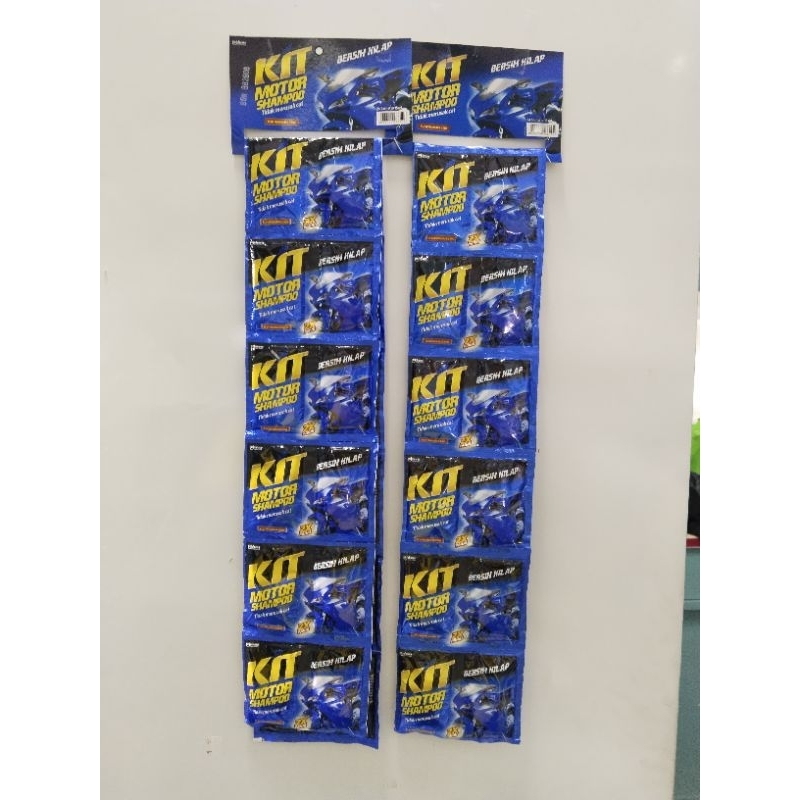 Jual Kit Motor Shampoo/Lembar Isi 24 Sachet @ 15m- | Shopee Indonesia