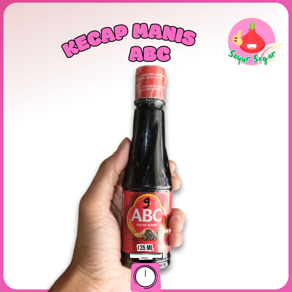 Jual Sayur Segar - ABC Kecap Manis/Soy Sauce Botol 135 ml | Shopee ...