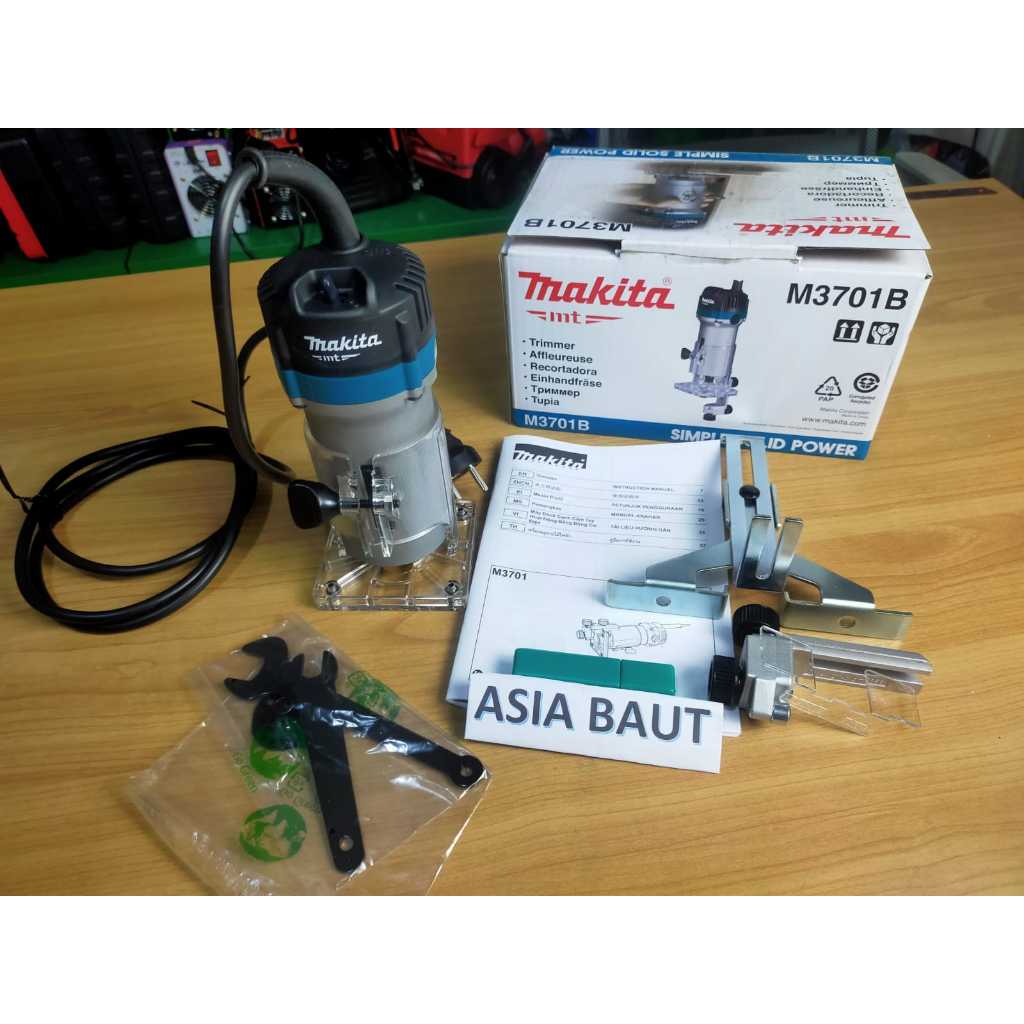 Jual MAKITA Mesin Router Profil Kayu murah komplit MESIN TRIMMER ...