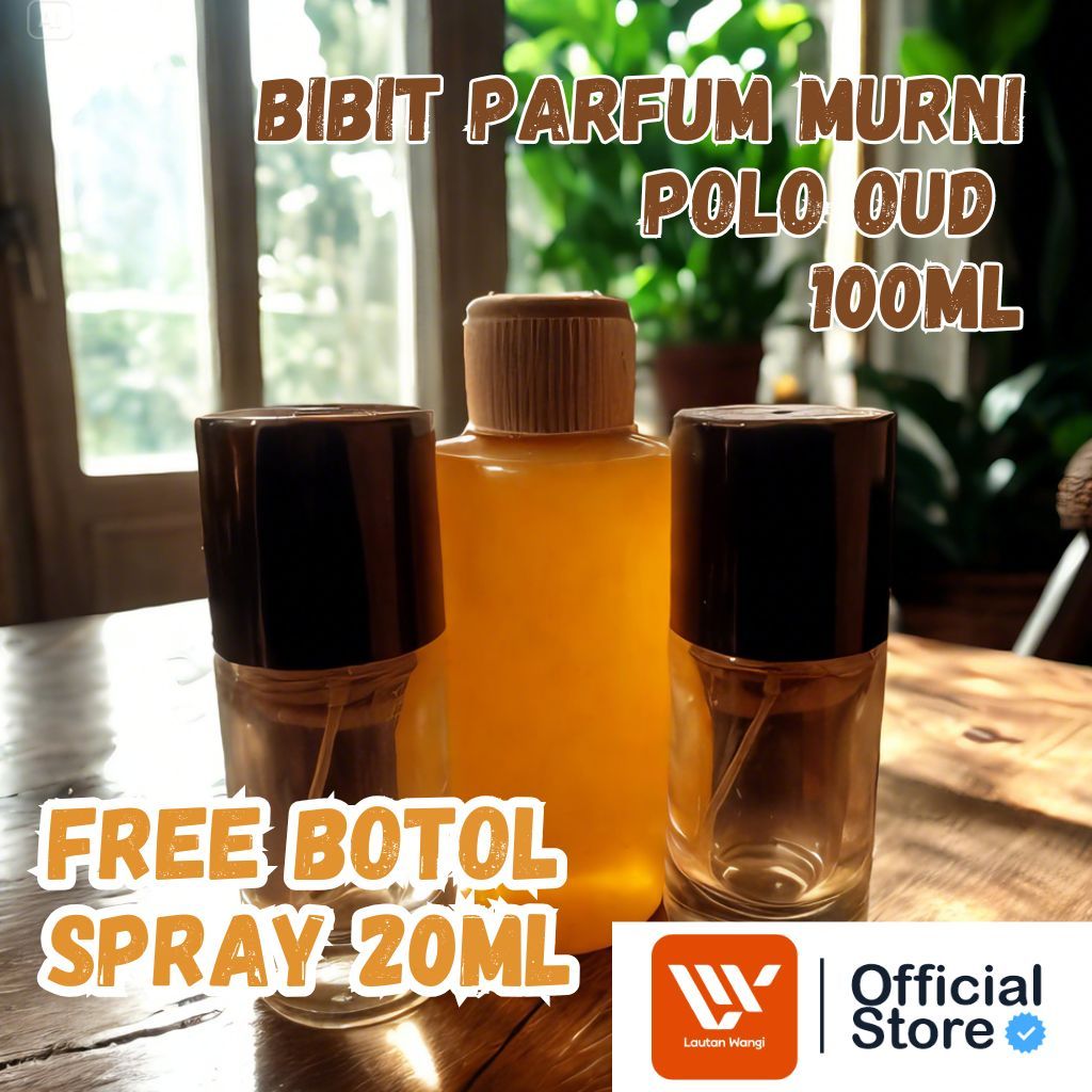 Jual COD BIBIT PARFUM MURNI POLO OUD | 100ML ORIGINAL TANPA CAMPURAN ...