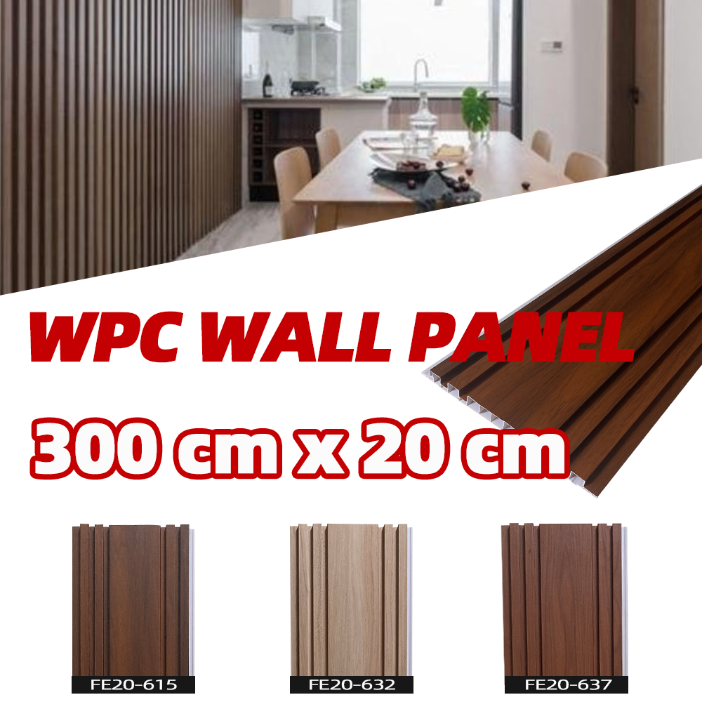 Jual 3 Meter | Wpc Wall Panel | Wpc Wall Panel | Upvc Wall Panel / Wpc Wood Panel/3d Wood Panel ...