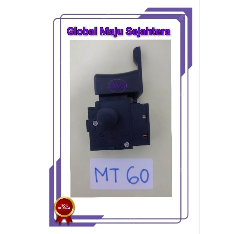 Jual Switch Bor Mactec original MT 60 MT 80 M0801B Saklar Mesin MT60 ...