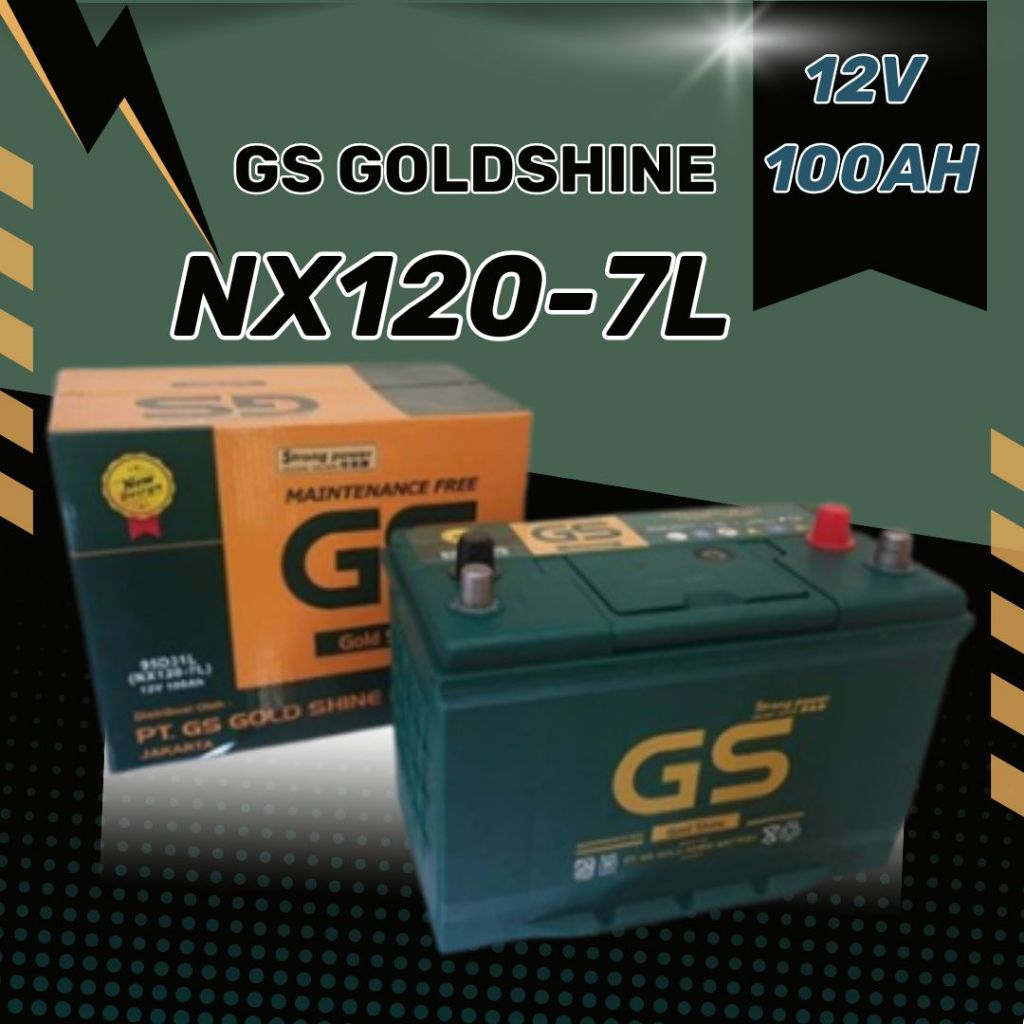 Jual Aki Mobil Toyota Land Cruiser 95D31L/NX120-7L GS Gold Shine | Shopee Indonesia