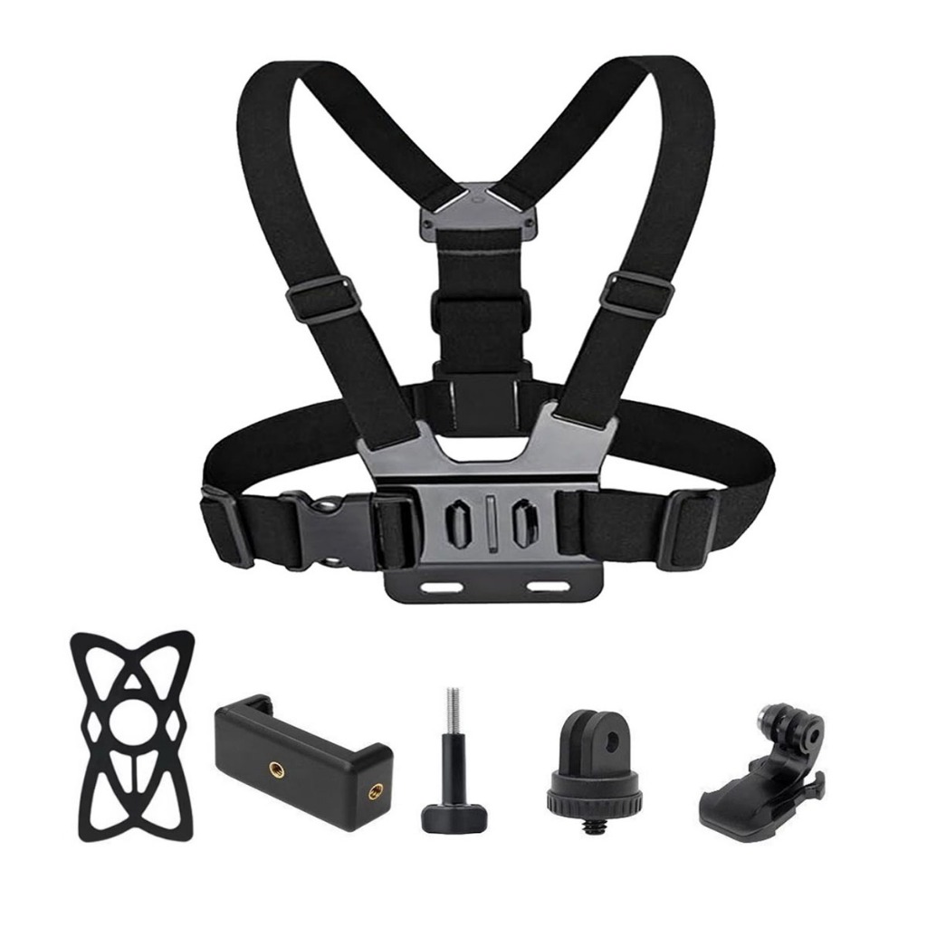 Jual Chest Strap Hp Dada Full Set Holder Hp Dada Moto Vlog Konten Tali ...