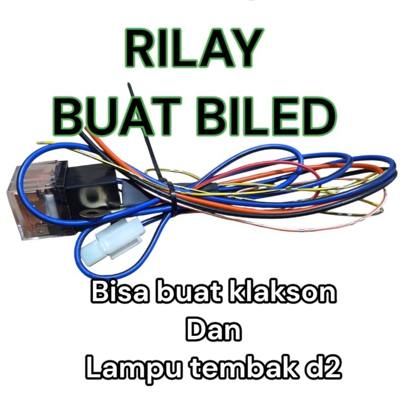 Jual KABEL RELAY Set Biled LED Projector Lens Biled MOTOR Hand Made ...