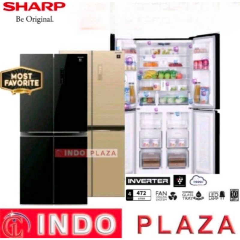 Jual Kulkas Sharp 4 Pintu Harga Terbaru Mei 2026 | Shopee Indonesia