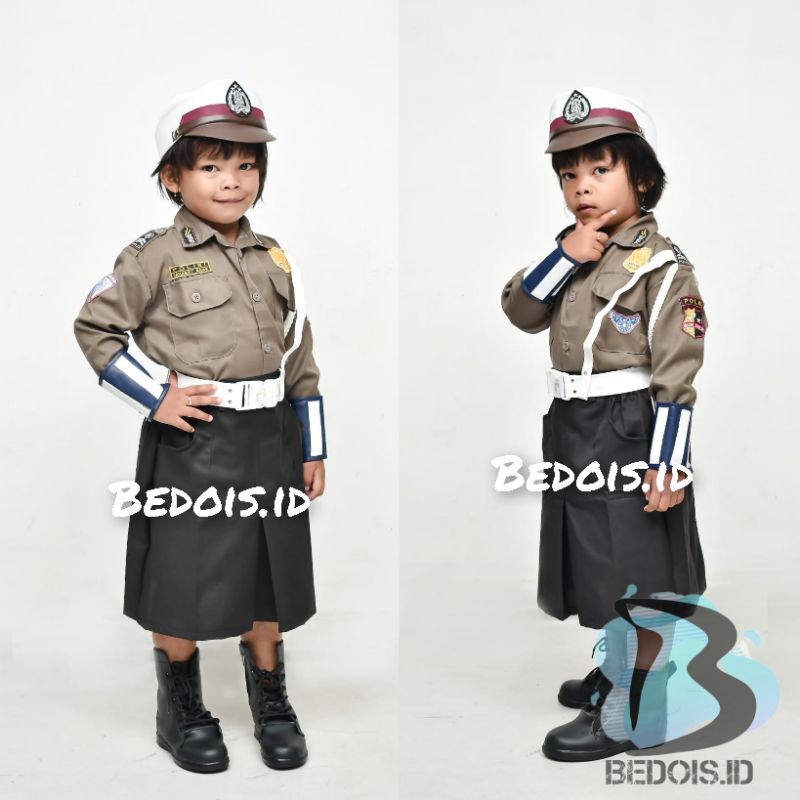 Jual Seragam Polisi Anak / Seragam POCIL / Seragam Profesi Anak Polisi ...