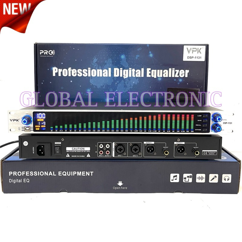 Jual Equaliser Digital VPK DSP 1131 Original Equalizer VPK Dsp 1131 ...