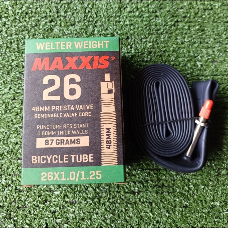 Jual Ban Dalam Maxxis 26 x 1.0/1.25 Pentil Presta 48mm | Shopee Indonesia