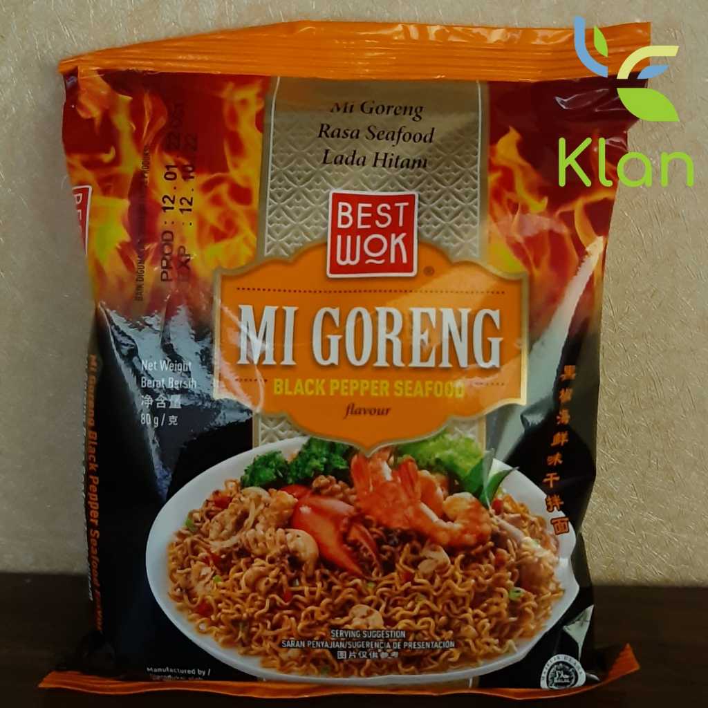 Jual BEST WOK MIE GORENG BLACKPEPPER SEAFOOD/ BESTWOK/ MI GORENG | Shopee Indonesia