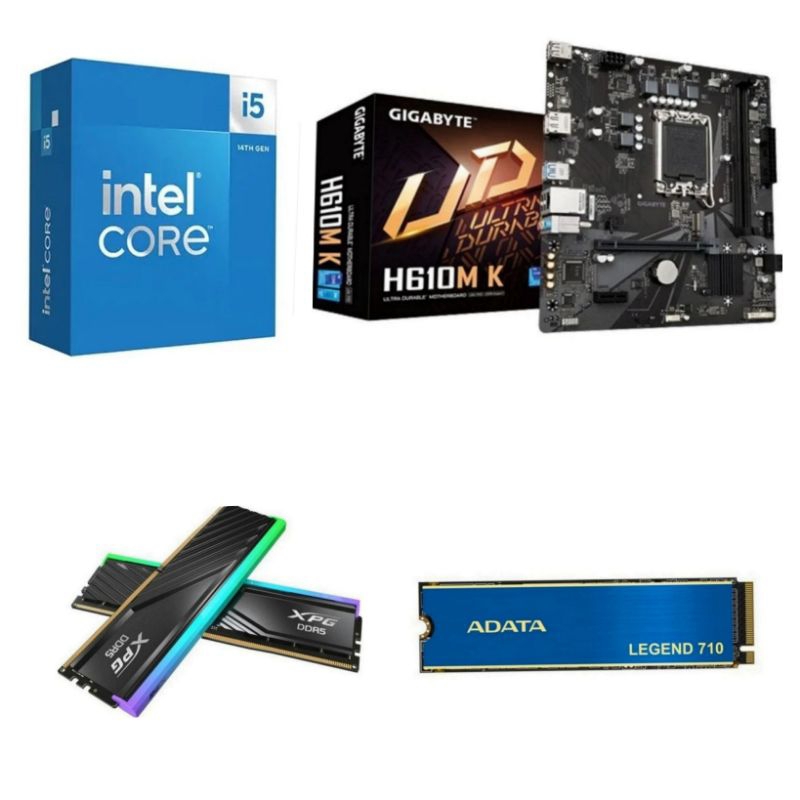 Jual Paket Processor Intel Core i5 14500 Box Gen 14 LGA 1700 RAM DDR5 ...