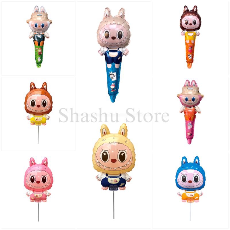 Jual Balon Labubu Foil - Balon Foil Karakter Labubu Balon Stik | Shopee ...