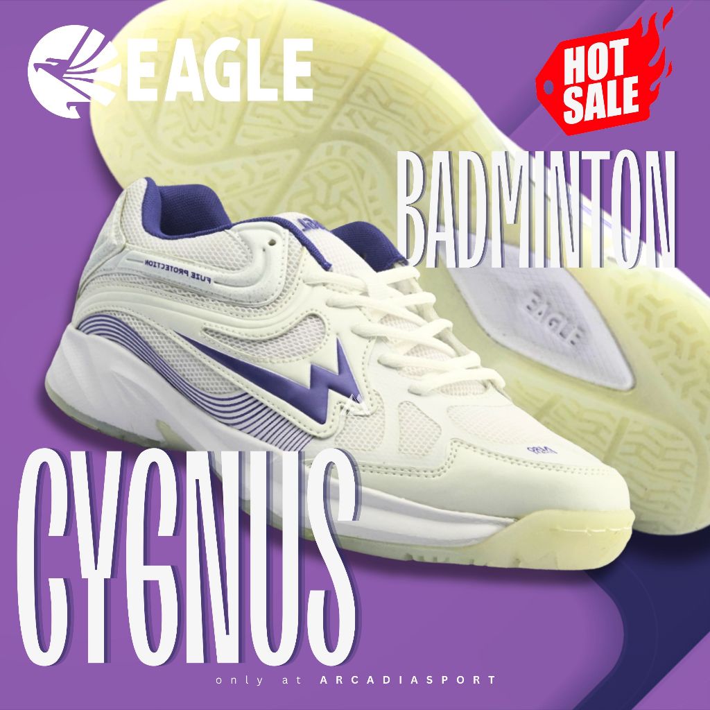 Jual EAGLE CYGNUS SEPATU BADMINTON OLAHRAGA PRIA DAN WANITA | Shopee ...